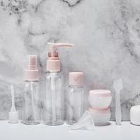China Secure and Leak-Proof Durable Travel Bottle Set with PE Caps and EVA Bag Packaging for sale