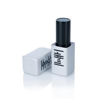 China 3.5g Aluminum Silver cuboid smooth bottle with Silver cap for lipstick tube for sale