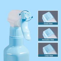 China 300ml/500ml White/Blue/Yellow Rectangle Smooth With White Pump For Spray Bottle for sale