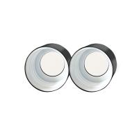 China 28mm Color Customized Electroplated Aluminum Plastic Aromatherapy Cap Chinese Manufacturer Direct Sale for sale