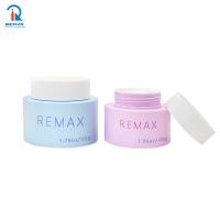 China REMAX Wholesale Empty 50g 80g 100g Rainbow-colored Screw-top Cream jar With Liner Made In China for sale