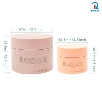 China Empty 50g 100g Rainbow-colored Screw Cap Cream Jar Fast Delivery Logo Customizable Made In China for sale