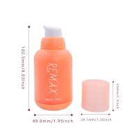 China 50ml Frosted Or Glossy Finish Can Be Customized Vacuum PET Plastic Material Double-Layer Lotion Bottle for sale