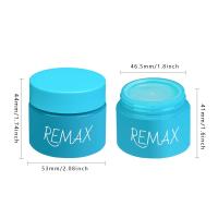China REMAX Empty PET 50g Blue Screw Cap Cream Jar Fast Delivery Logo Customizable Made In China for sale