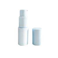 China Modern Design 15g Baby Blue Matte PET Material Powder Spray Bottle New Cosmetics Packaging for sale