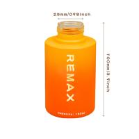 China Empty 150ml Portable Gradient Color PET Material Foam Dispensing Cosmetics Bottle For Facial Cleaning for sale