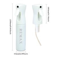 China REMAX 300ml PET White Color Fast Delivery Mist Spray Bottle For Insect Repellent Watering Plants for sale
