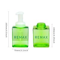 China 250ml Empty Square PETG Material Water Transfer Printing Dense Leak-proof Foam Pump Bottle Hot Sale Packaging for sale