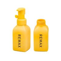 China 380ml Empty Square PET Color Customized Dense Leak-proof Foam Pump Bottle With Safety Lock Hot Sale Packaging for sale