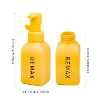 China 380ml Empty Square PET Color Customized Dense Leak-proof Foam Pump Bottle With Safety Lock Hot Sale Packaging for sale