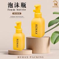 China 380ml Empty Square PET Color Customized Dense Leak-proof Foam Pump Bottle With Safety Lock Hot Sale Packaging for sale