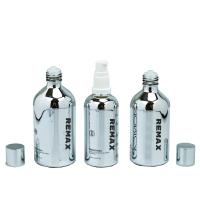 China 60g 20ml 30ml 100ml 120ml 150ml Silver-Plated Glass Cosmetics Packaging Lotion Dropper Bottle And Cream Jar Set for sale
