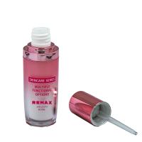 China Empty Container Electroplated Pink Gradient Glass Cream Jar Wholesale Factory Direct Sale Cosmetics Package for sale