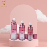China Empty Container Electroplated Pink Gradient Glass Cream Jar Wholesale Factory Direct Sale Cosmetics Package for sale