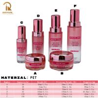 China Empty Container Electroplated Pink Gradient Glass Cream Jar Wholesale Factory Direct Sale Cosmetics Package for sale