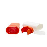 China 20g Sunscreen Stick Deodorant Tube Low MOQ Orange Stock Deodorant Stick with Gasket Bottom Filling for sale