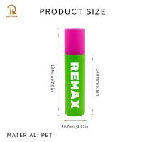 China 2024 New Design 250ml Colorful Flat Shoulder Sprayer Pump HDPE Material Bottle For Lotion and Serum for sale