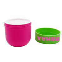 China Wholesale 300g PP Material Refillable Empty Container Cream Jar Suitable for Scrub and Shampoo for sale