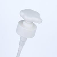 China 28/400 White Flower Shape  Lotion Pump Head for Shower Gel Bottles and Shampoo Bottles for Bathing Skincare and Haircare for sale