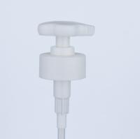 China 28/400 White Flower Shape  Lotion Pump Head for Shower Gel Bottles and Shampoo Bottles for Bathing Skincare and Haircare for sale