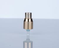 China 20/410 Gold Gradient Electroplated Aluminum Foundation Pump Head for sale