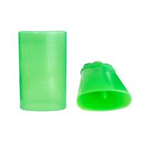 China 18/400 White and Gold Electroplated Aluminum Foundation Pump Head Cream Pump Green Bottle for Personal Care and Cosmetics for sale
