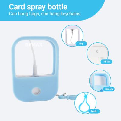 China card spray bottle  30g with blue Hang on Your Bag Easily for sale