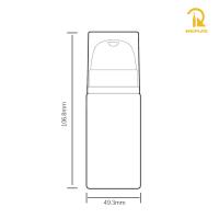 China 50ml Double-Layer Skincare Vacuum Bottle – Airless Pump for Serum, Lotion & Cream, Empty Cosmetic Container for sale