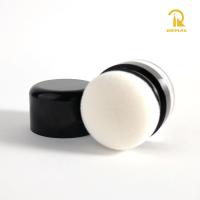China Wholesale Round Mini Powder Can with Puff and Sponge for sale