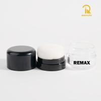 China Wholesale Round Mini Powder Can with Puff and Sponge for sale