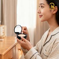 China Cosmetics Packaging Powder Box / Abs Material Replaceable / Cosmetics for Makeup for sale