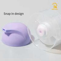 China 30ml/50ml/80ml Purple Airless PET Emulsion Bottle for Medical Aesthetics Use with Screw Cap Prevents Contamination for sale