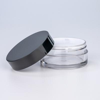 China 37.4mm Diameter Transparent Cosmetic Packaging Bottle with Customizable Logo for Personal Care for sale