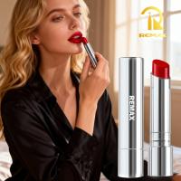 China Round Aluminum Lipstick Tube - Customizable Luxury Lip Balm Container for Premium Cosmetic Packaging for sale