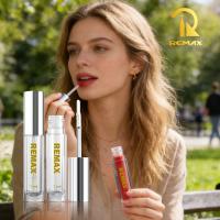 China Ml8860 7.1ml Round Lip Gloss Aluminum Cap for sale