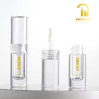 China Ml8814 2.4ml  Round Mini Lip Gloss Full Transparent for sale