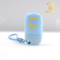 China 30ml  Blue Sunscreen Bottle with a Hanging Strap Design, Suitable for Outdoor Sports. for sale