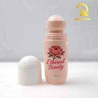 China 75ml Transparent Roll-on Bottle for Cosmetics and Lotion Packaging for sale