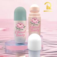 China 75ml Transparent Roll-on Bottle for Cosmetics and Lotion Packaging for sale