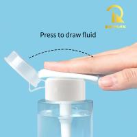 China Professional  300ml Nail Polish Remover Bottle with Pump for sale