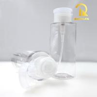 China 300ml petal-shaped pump bottle  for nail polish remover for sale