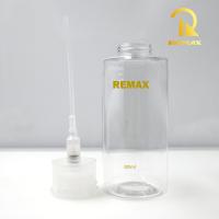 China 300ml petal-shaped pump bottle  for nail polish remover for sale