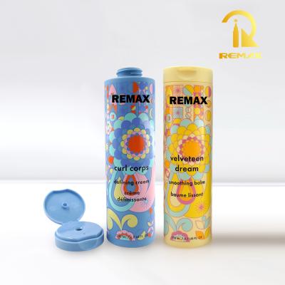 China Custom Logo 200ml HDPE Shampoo Bottle Leakproof Refillable Cosmetic Packaging for sale