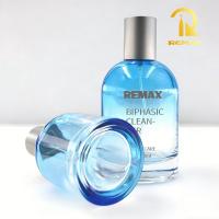 China Stylish Gradient Color 30ml Lotion Pump Bottle Portable Refillable Empty Cosmetic Container for sale