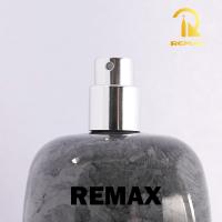 China 100ml Round-Top Glass Perfume Bottle with Elegant Marble Pattern for Luxury Fragrances for sale