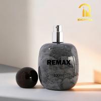 China 100ml Round-Top Glass Perfume Bottle with Elegant Marble Pattern for Luxury Fragrances for sale