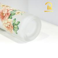 China 35ml glass atomiser bottle with label for sale