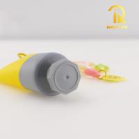 China 30ml Plastic Lotion Tube with Lanyard Portable Cosmetic Squeeze Tube for Travel Skincare Packaging for sale