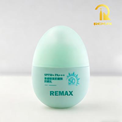 China 50ml Sunscreen Lotion Bottle Plastic Cosmetic Packaging for Travel Skincare for sale