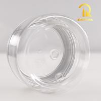 China 100ml Clear Food Grade Plastic Container Jar for Candy Spices and Cosmetics for sale